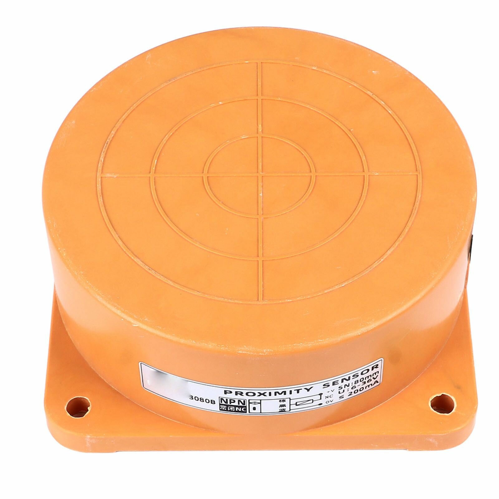 Индукционный датчик приближения с диапазоном 80 мм, NPN выход, 3 проводной НЗ, ИК-датчик