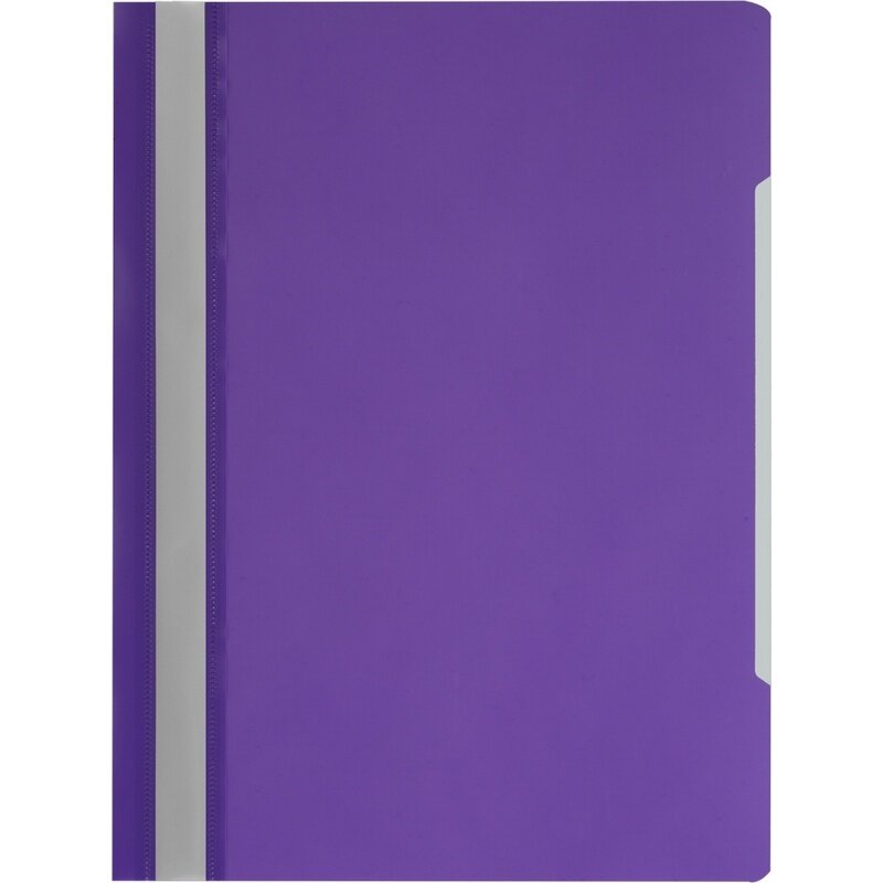 Папка скоросшиватель Attache A4, 100/120, фиолетовый, 10 штук, Economy (993238)