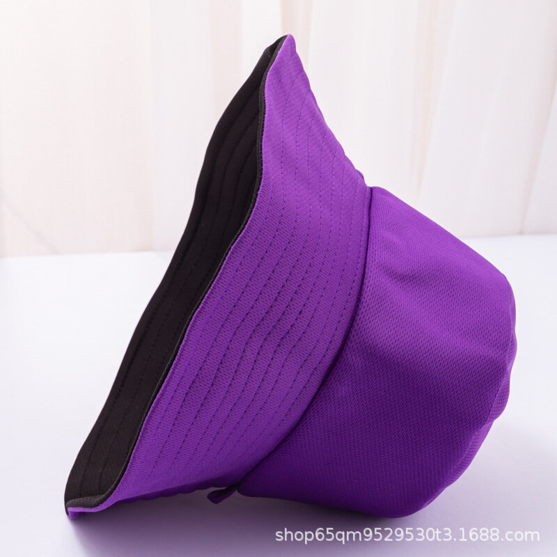 Шляпа, зимняя, фиолетово-черная, унисекс, размер 1