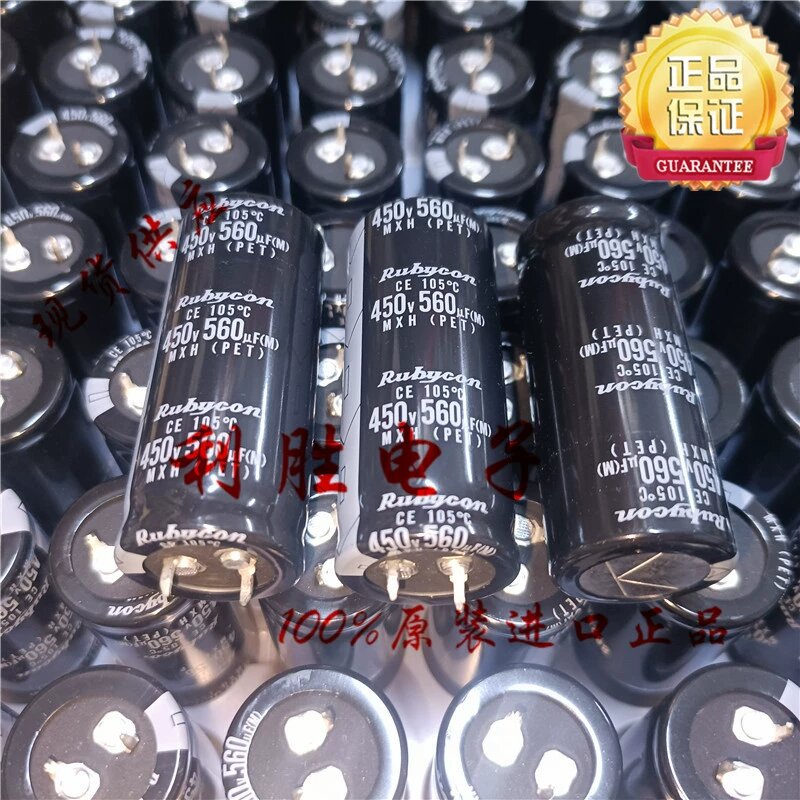 RUBYCON MXH серии 560UF 450V аудио фильтр электролитические конденсаторы 450V560UF 25*60 1шт цена