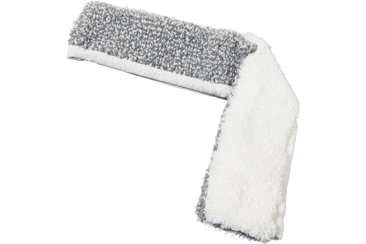 Насадка-шубка для мытья окон Росмоп WWK-35, микроволокно, комбинированная, 35 см