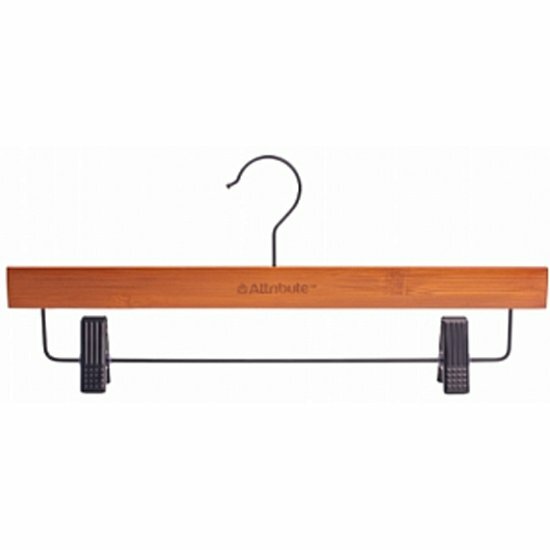 Набор вешалок Attribute BAMBOO SLIM 3 шт, 35.5 см, для брюк/юбок, дерево (AHB223)