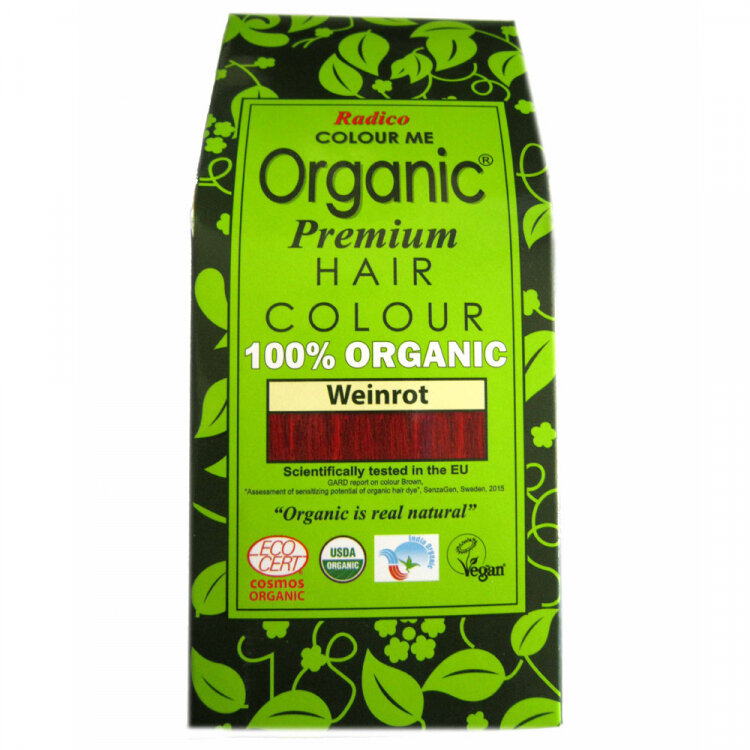 Radico Органическая краска для волос Красное вино 100 г