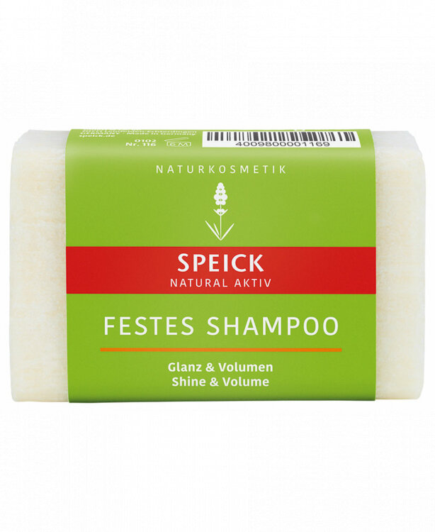 Speick Natural Aktiv Твёрдый шампунь Блеск и объём 60 г