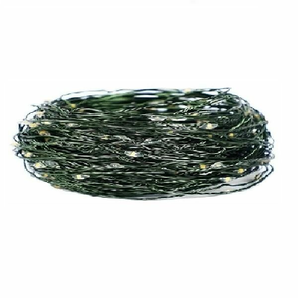 Гирлянда-нить светодиодная Роса 30 м 300L Голубой 7 режимов