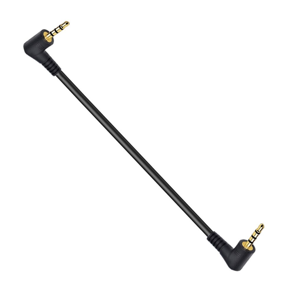 4-секционный аудиокабель 2,5 мм "от мужчины к мужчине"-1,8 м-двойное колено