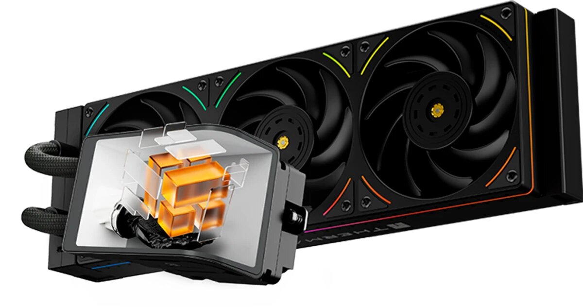 Водяное охлаждение Thermalright Wonder Vision 360 ARGB Black TRWV360UBAB