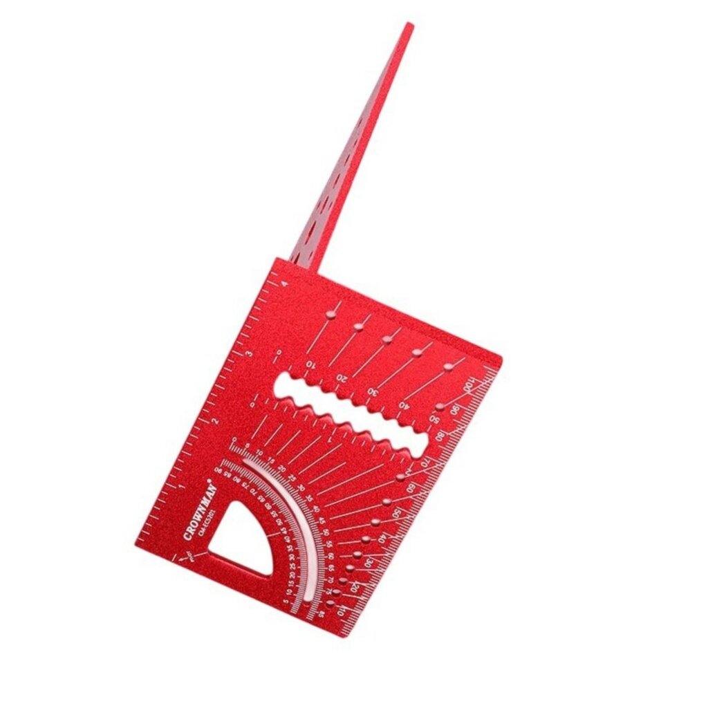 Многофункциональный угловой шаблон 45 и 90 градусов для плотника и инженера