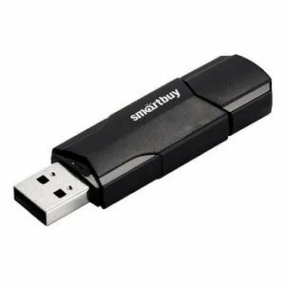 Smart buy Носитель информации Smartbuy USB Drive 4GB CLUE Black SB4GBCLU - K