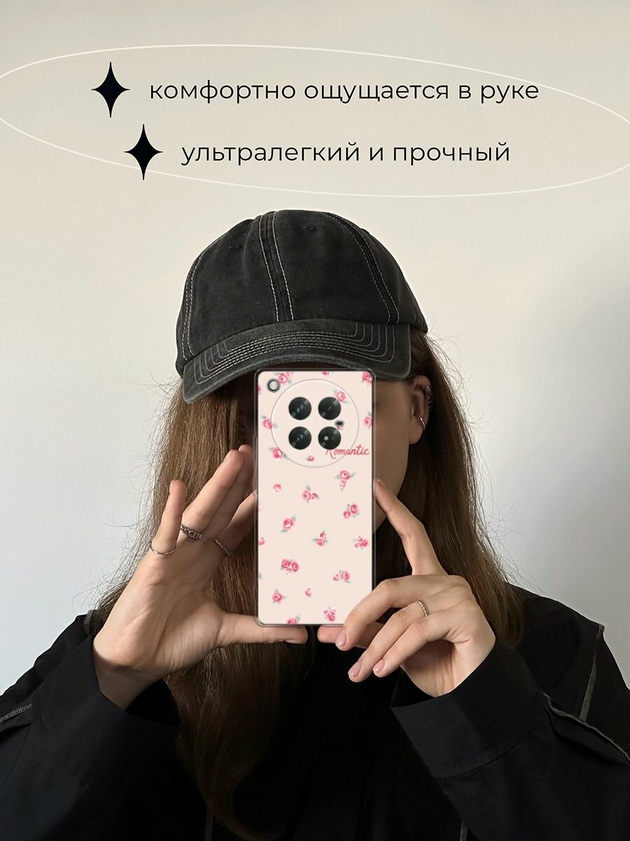 Чехол на Infinix Zero 40 5G / Инфиникс Зеро 40 5G с принтом "Romantic" — фото 1