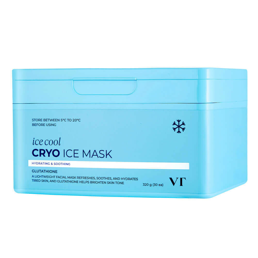 VT Cosmetics Набор охлаждающих тканевых масок с глутатионом Cryo Ice Mask