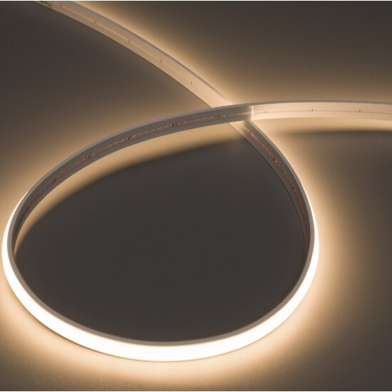 Лента герметичная Arlight MOONLIGHT-TOP-X544-10x5mm 24V Warm3000 (10 W/m, IP65, 5m, wire x1) (, Вывод прямой, 3 года)