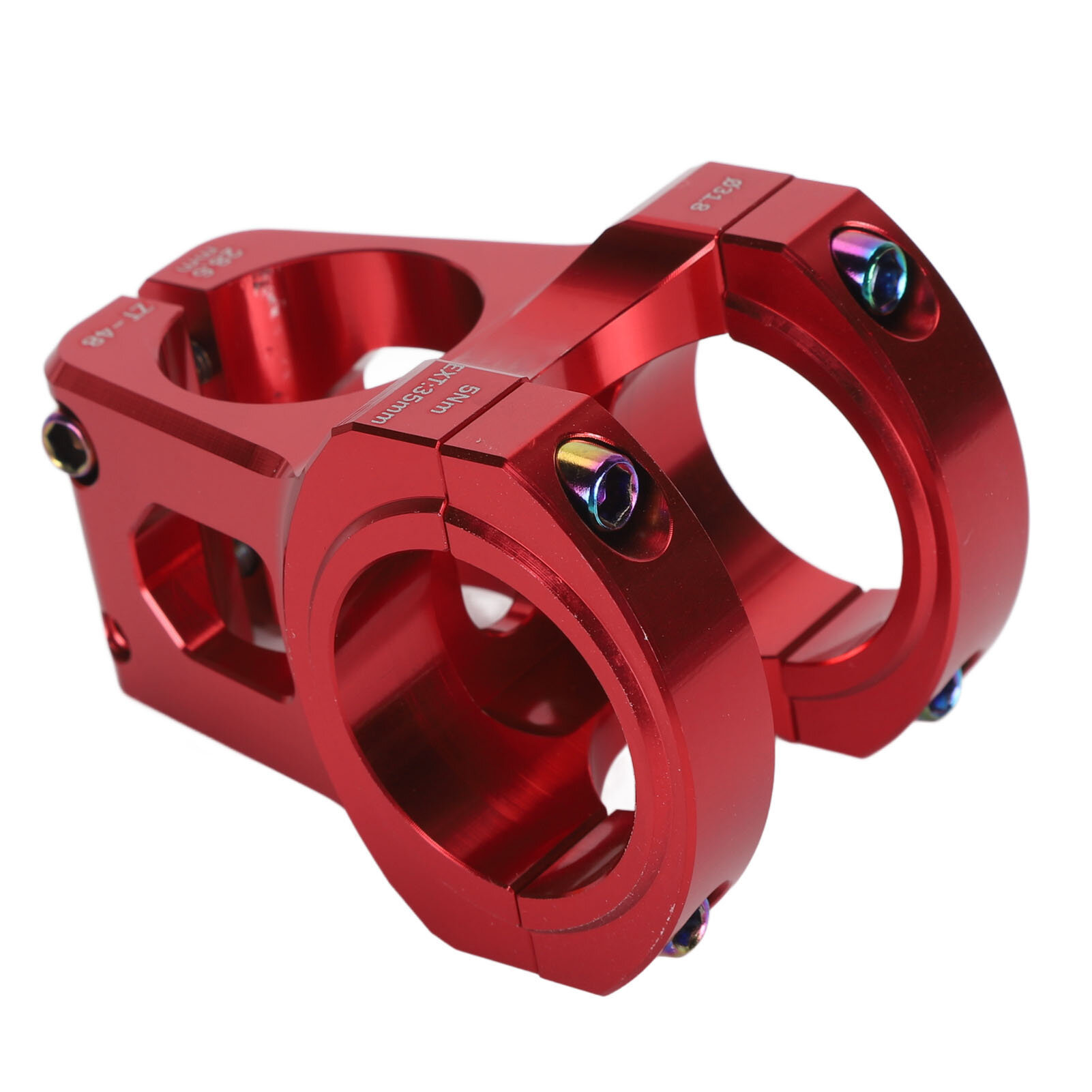 31,8 мм вынос руля для горного велосипеда из алюминиевого сплава легкий самодельный короткий вынос руля для замены красный