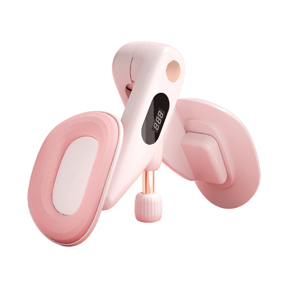 Тренажер для внутренней части бедра Thigh Master, оборудование для упражнений, тренажер для мышц тазового дна с таймером и счетчиком калорий для домашнего спортзала и фитнеса.