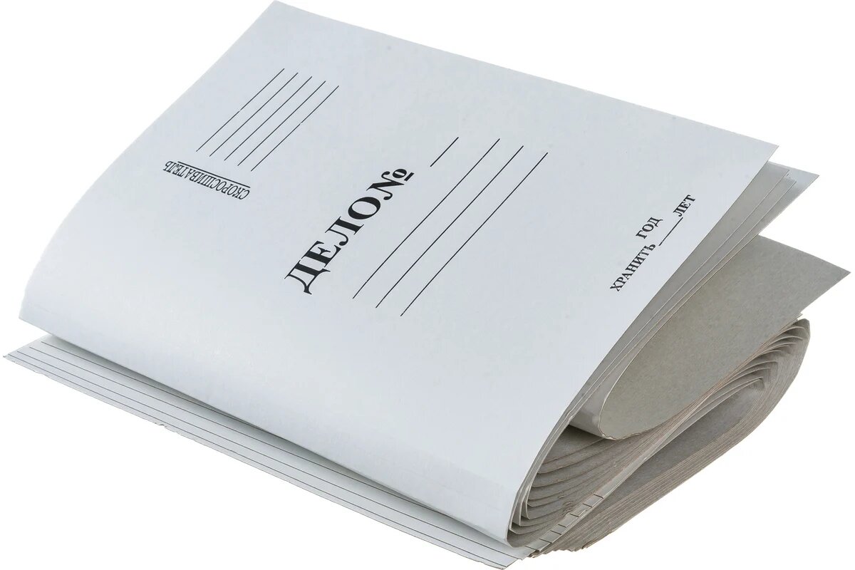 Папка-скоросшиватель attache мелованная 440г/м² 20шт