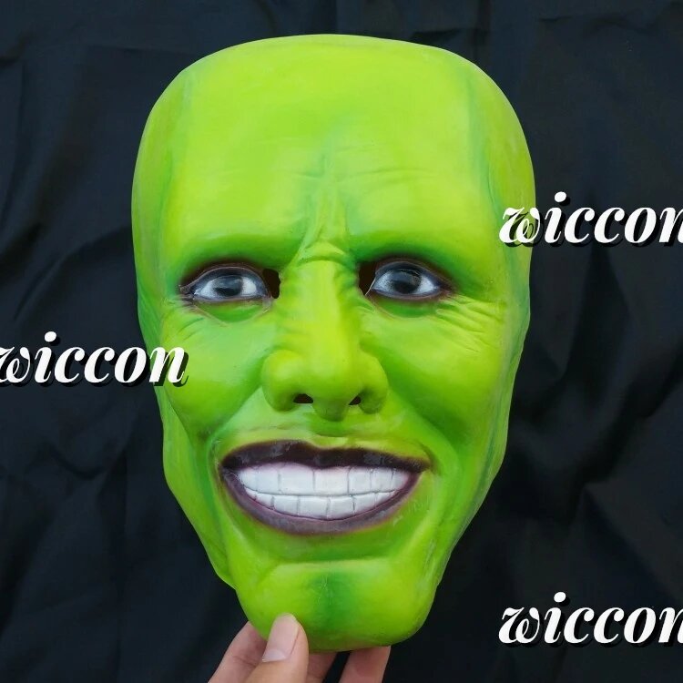 Костюм Маска Джим Керри Зеленый, XXXL, Mask