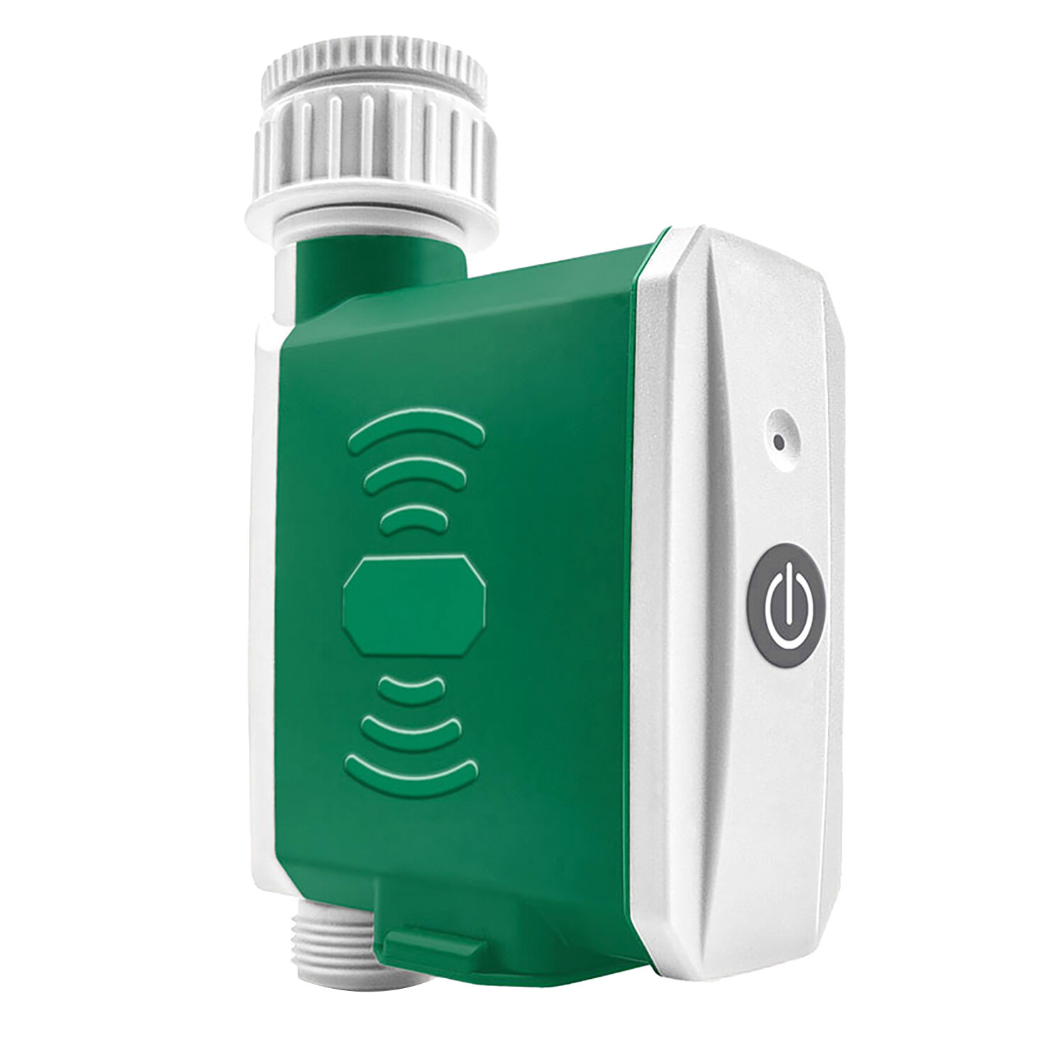 Tuya ZigBee Поливной Таймер Контроллер Капельного Поливы Автоматическая Система Поливы Сад APP Управление Совместимый с Google Assistant Голосовое Управление, Материал Пластик, Рекомендуемые Батарейки 4*1.5V AA (не Входят), Рабочее Давление 1-8кг,