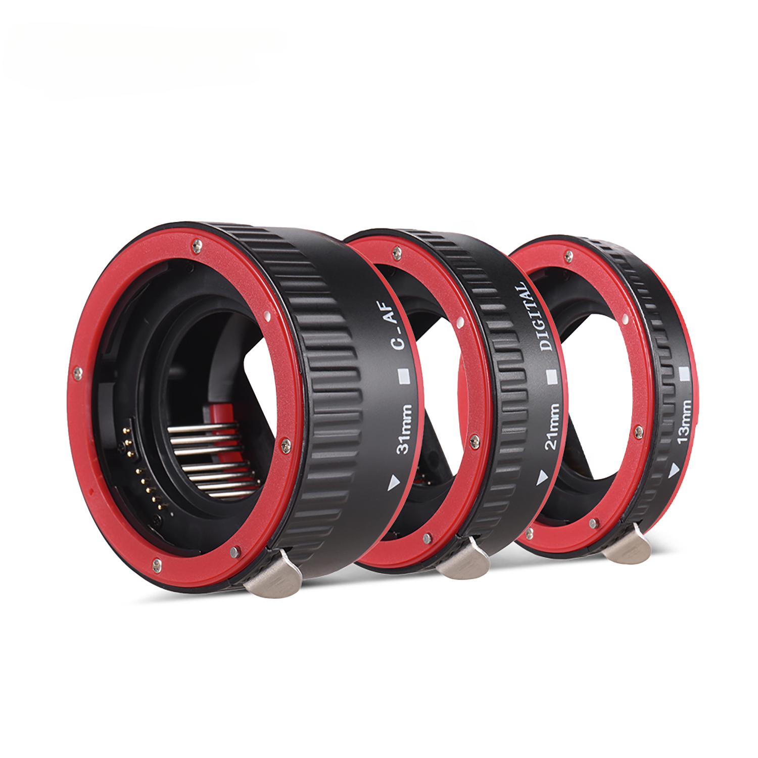 Адаптер Macro Extension Tube AF для Canon EOS EF EF-S Mount Lens (13mm +21mm +31mm) для Canon 60D 7D 5D II 550D, Материал Пластик, Вес Товара 102г, Размер Упаковки 10*7.8*7.6см, Вес Упаковки 142г, В комплект входят Macro Extension Tube Set, Защитная