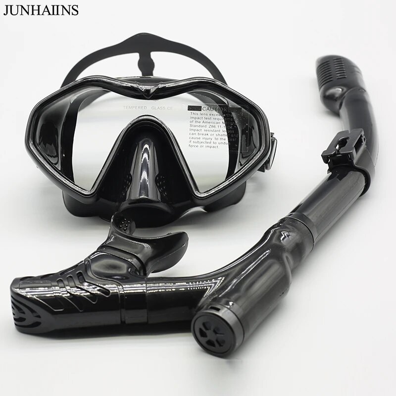 Набор для снорклинга Junhaiins черный M25S5