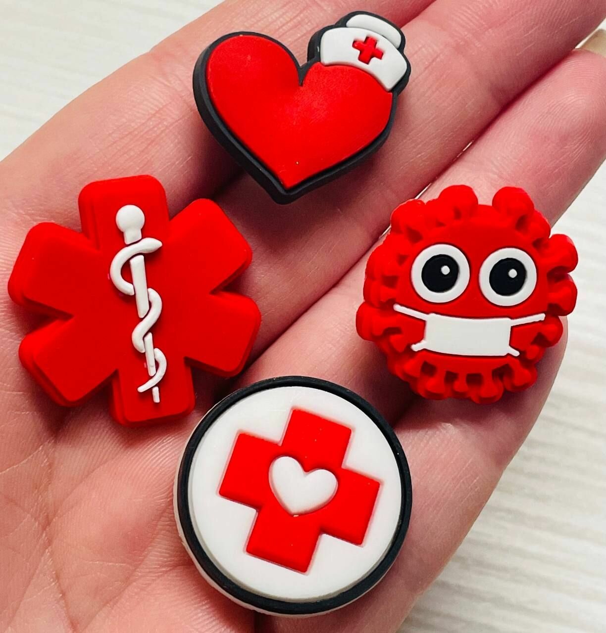 Джибитсы для Crocs медицина, клипса для обуви crocs