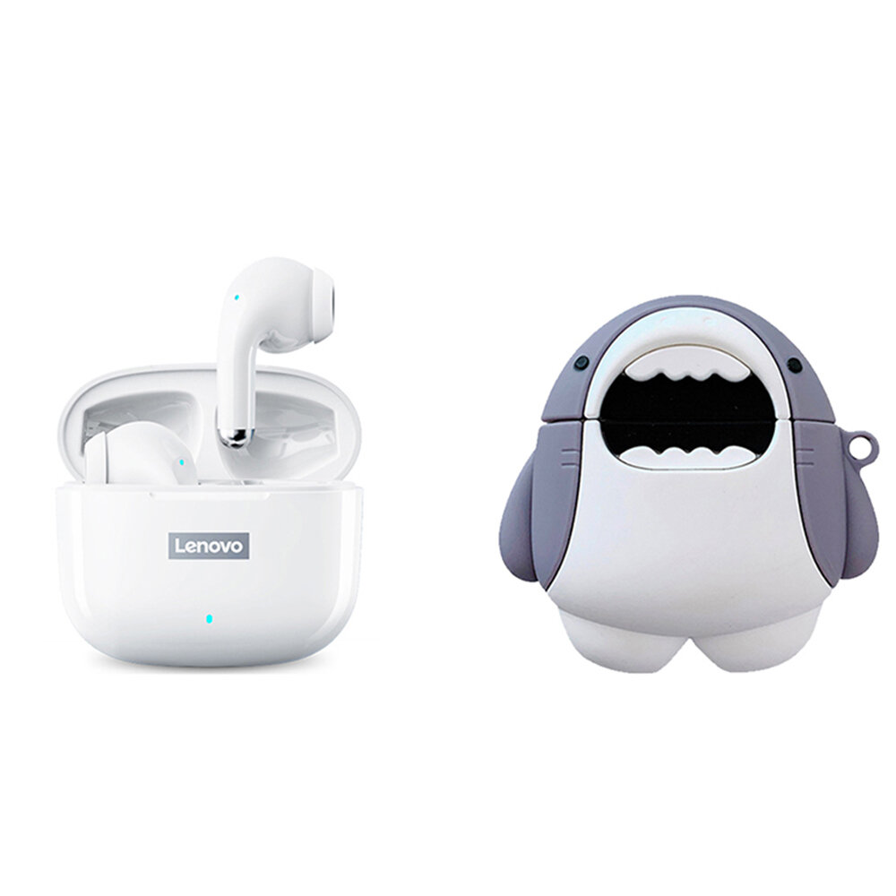 Беспроводные наушники Lenovo Elf Collection, белые