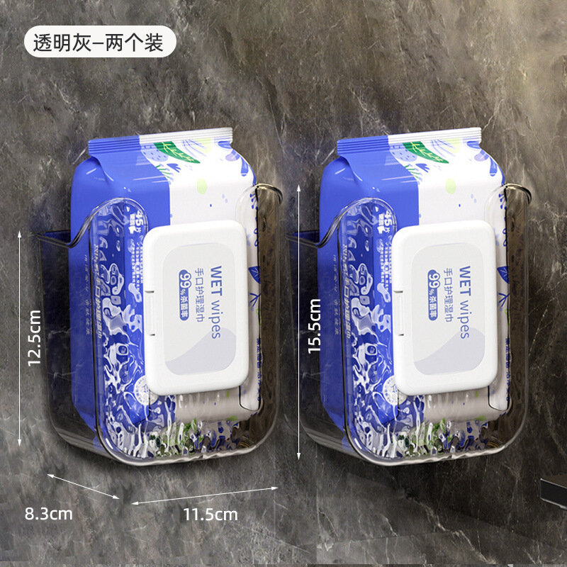 Коробка для хранения влажных салфеток Настенная коробка для полотенец без пробивания коробка для хранения туалетных