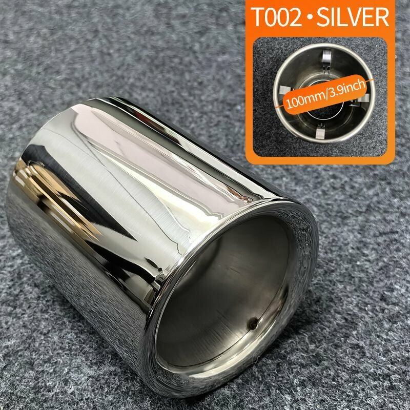 Глушитель, диаметр 76 мм, длина 118 мм арт. MAZDA CX-4 CX-3 CX-5 CX-30 Axela Land Rover