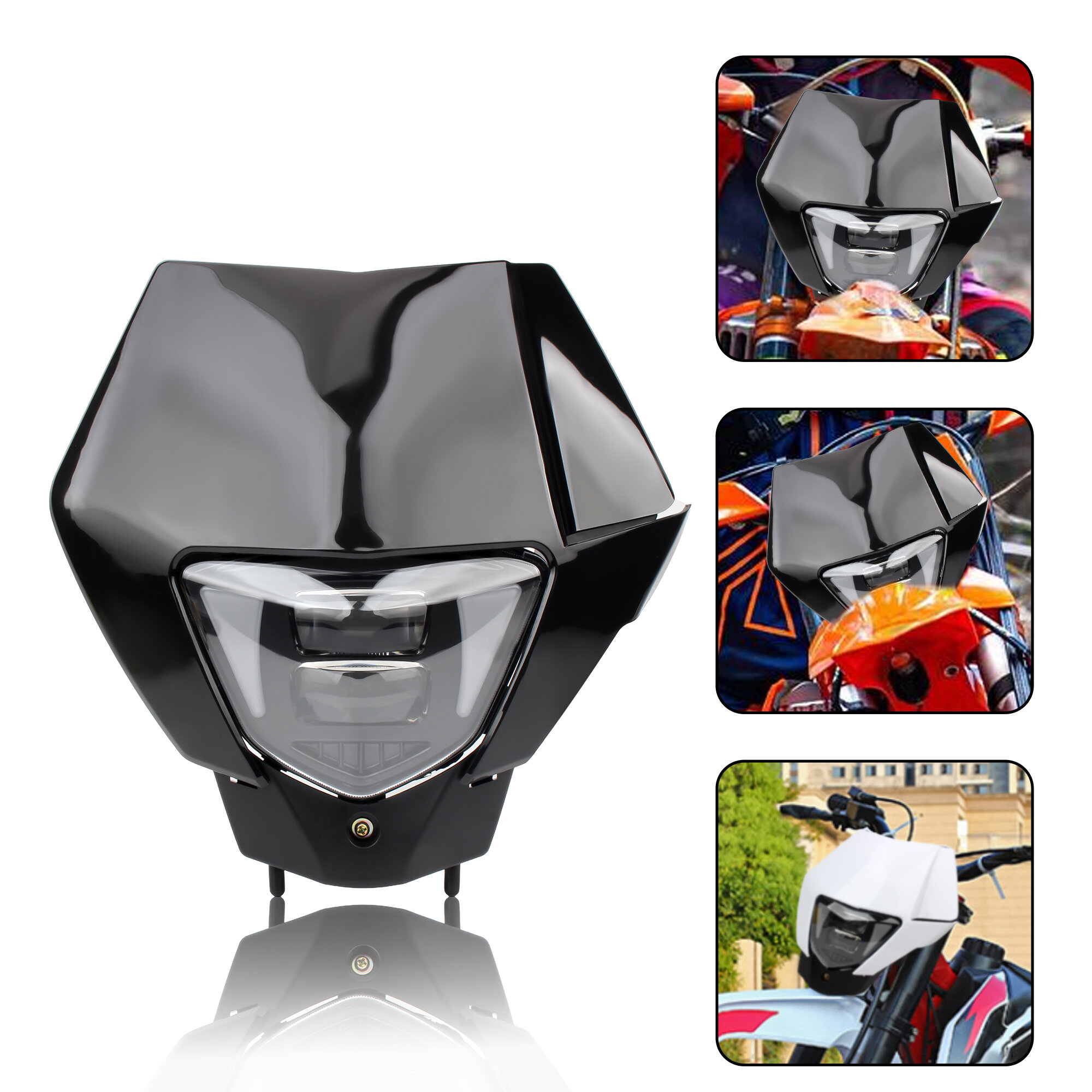 Светодиодная фара для внедорожного мотоцикла в сборе for Husqvarna TC TE TX FC FE FX 125 to 501 FE250 FE350 FE450