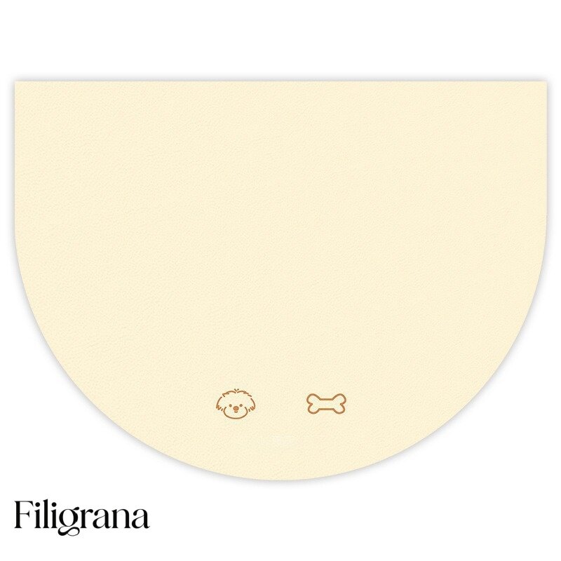 Коврики для корма для кошек и собак Filigrana, устойчивые к пятнам и хорошо впитывающие влагу.30cm*40cm