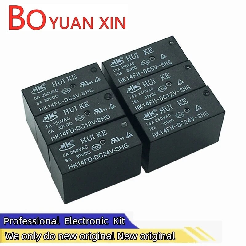 Реле HUI KE HK14FD-HK14FH для высокой температуры HK14FD-DC12V-SHG