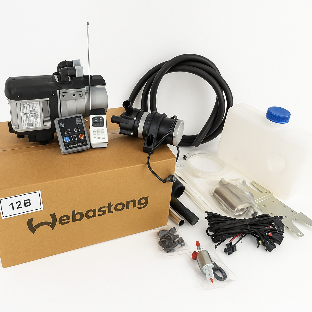 Автономный предпусковой подогреватель двигателя 5000, ПЖД 12V бензин/дизель, с пультом ДУ