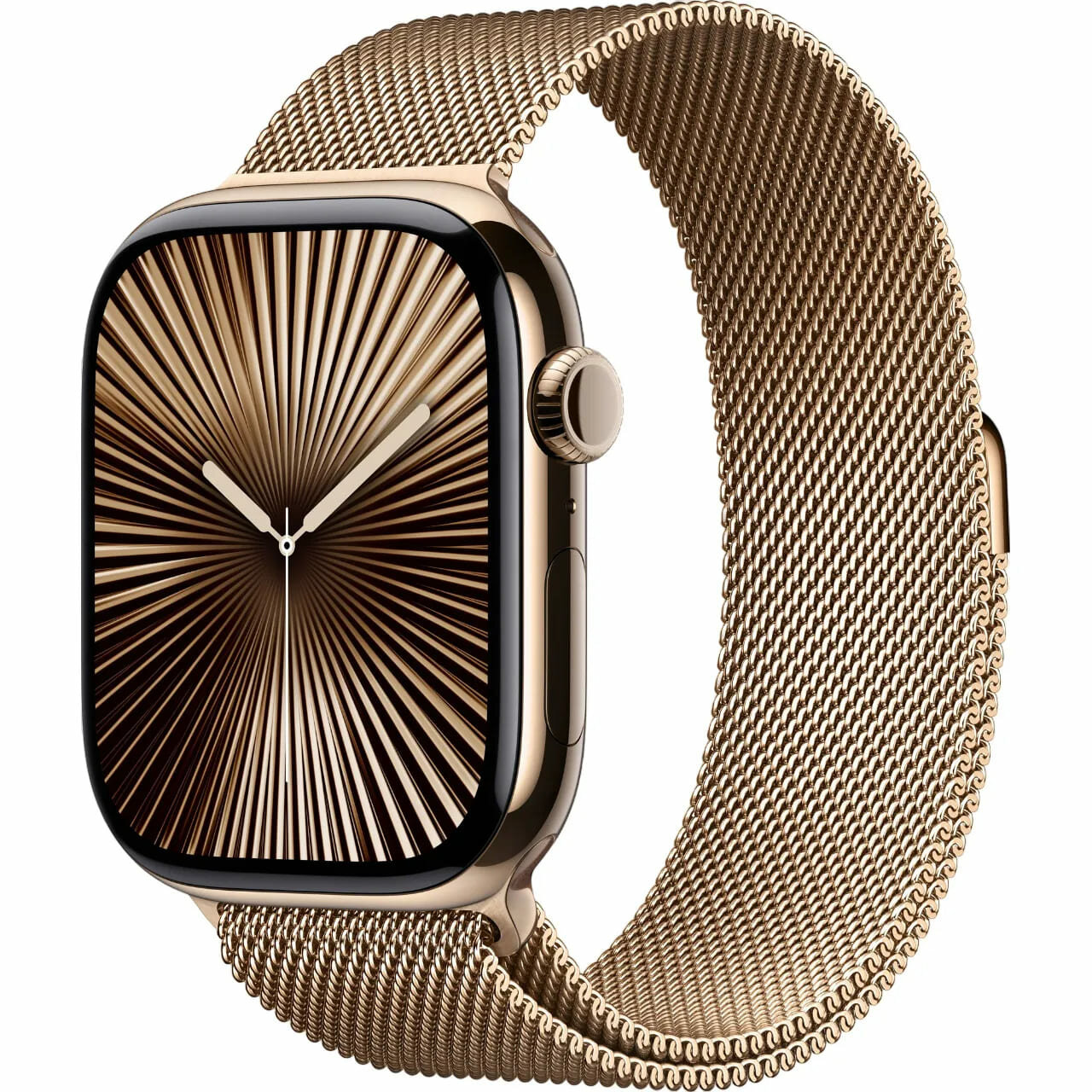 Apple Watch MX003 Series 10 46 мм Gold Ti Gold Mil LP (M/L) (золотой/золотой)