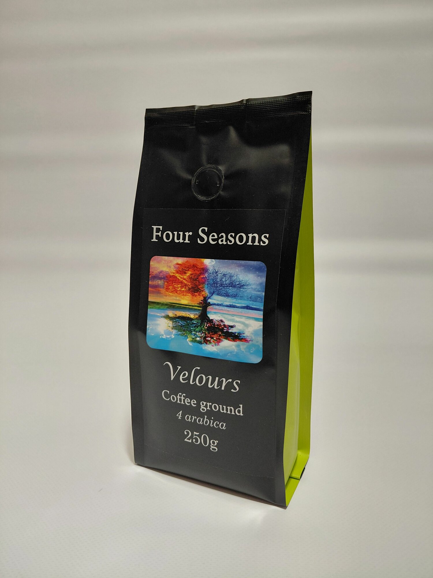 Кофе молотый Фор Сезонс Велюр 4 арабики 250г