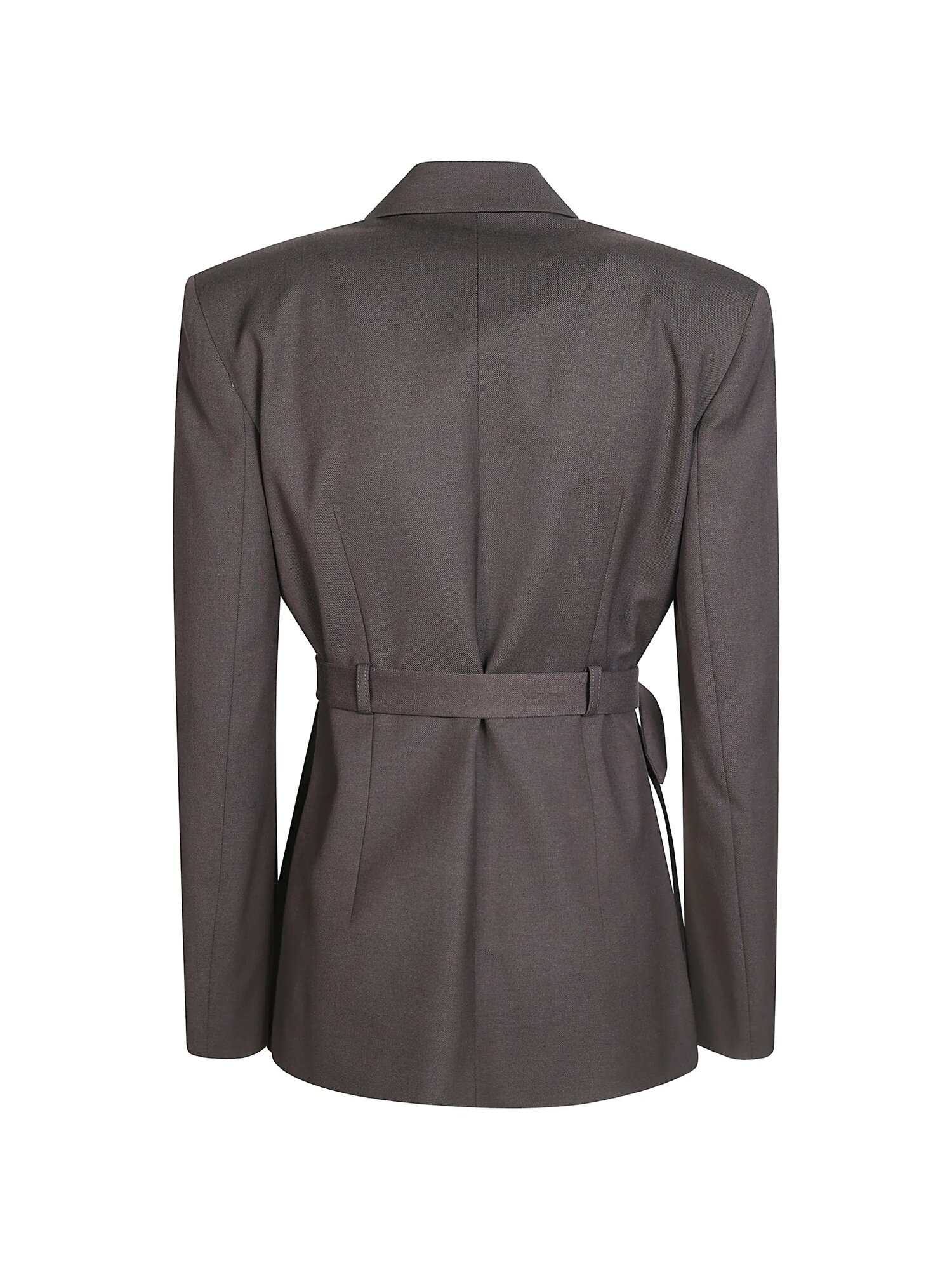 Куртка Pinko Belted jacket, размер 44, brown — фото 1