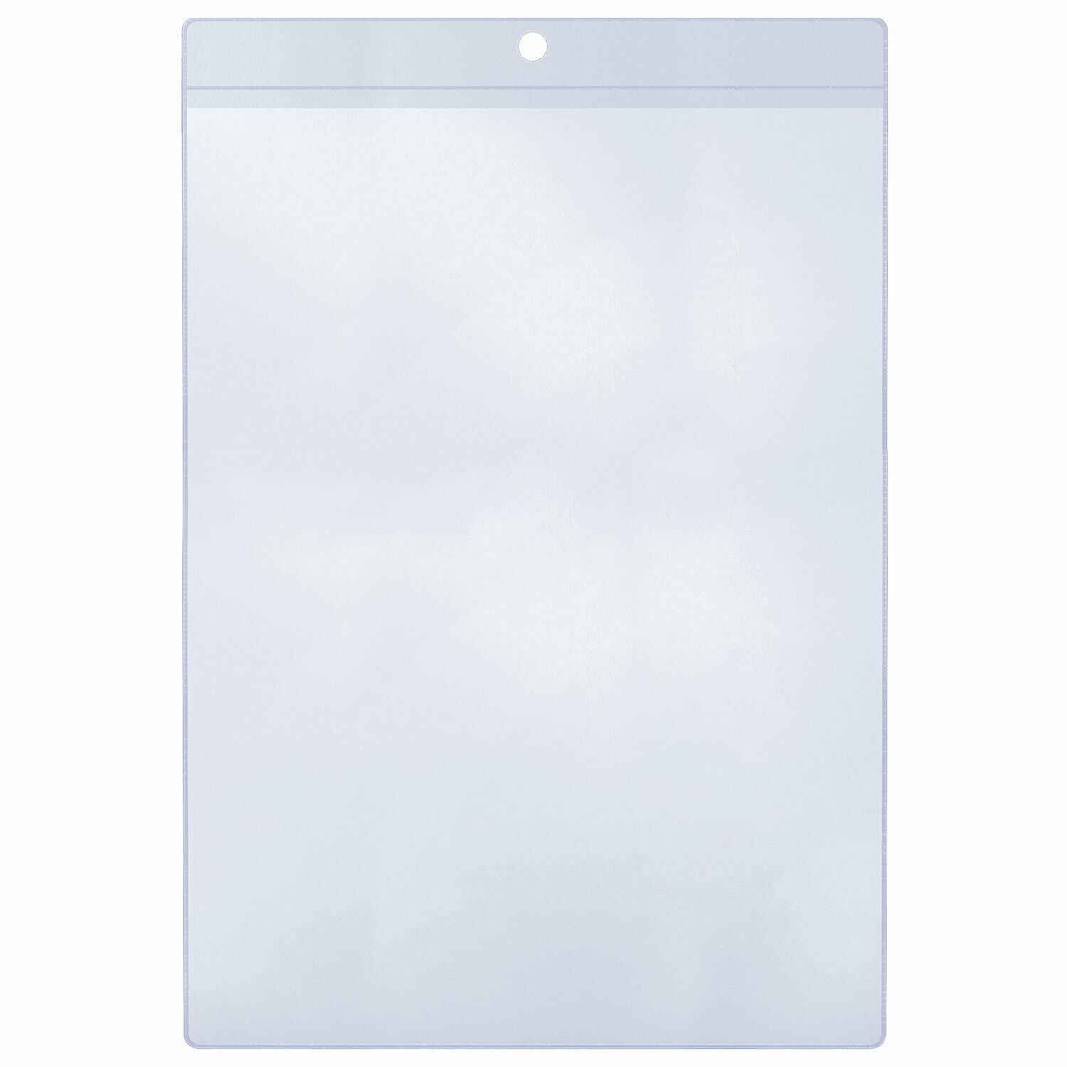 Упаковка 2 шт. Карман информационный подвесной, ценникодержатель А4, комплект 25 шт, ПВХ, BRAUBERG, 291284