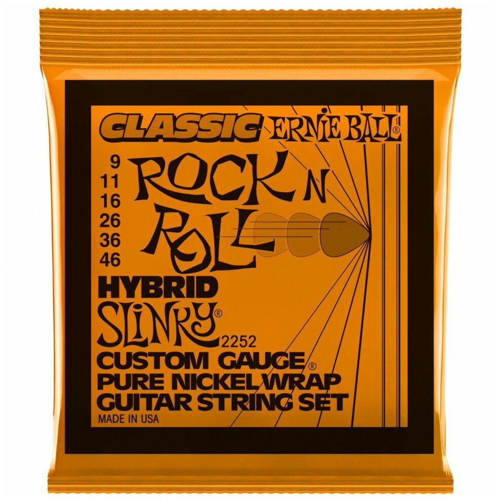 Струны Ernie Ball 2252 - струны для электрогитары