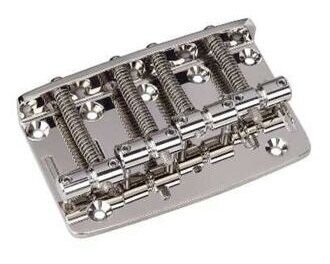 Бридж для 4-струнной бас-гитары GOTOH 203B-4C, хром