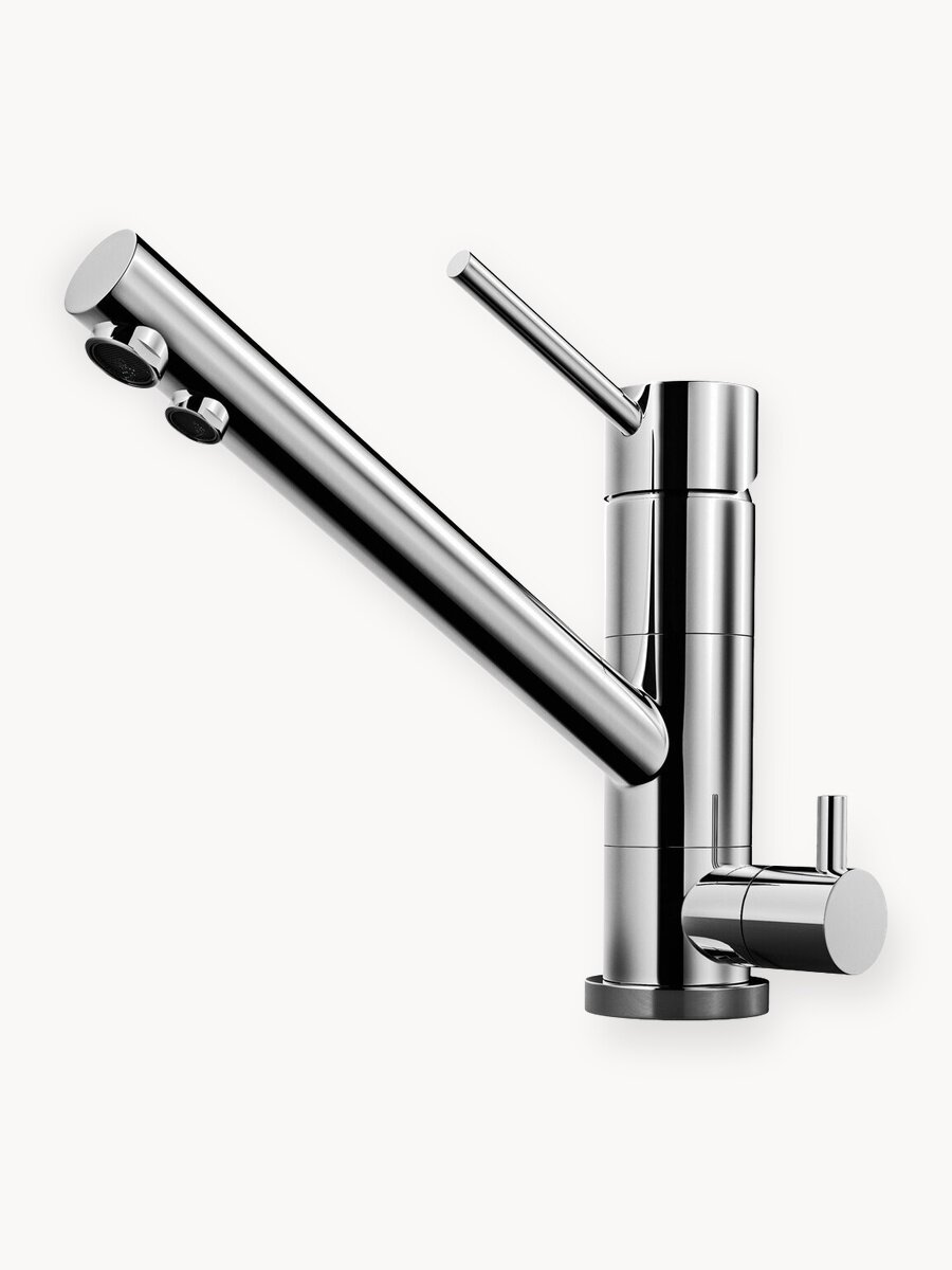 Смеситель для кухни OMOIKIRI Tonami-C с подключением фильтра / хром