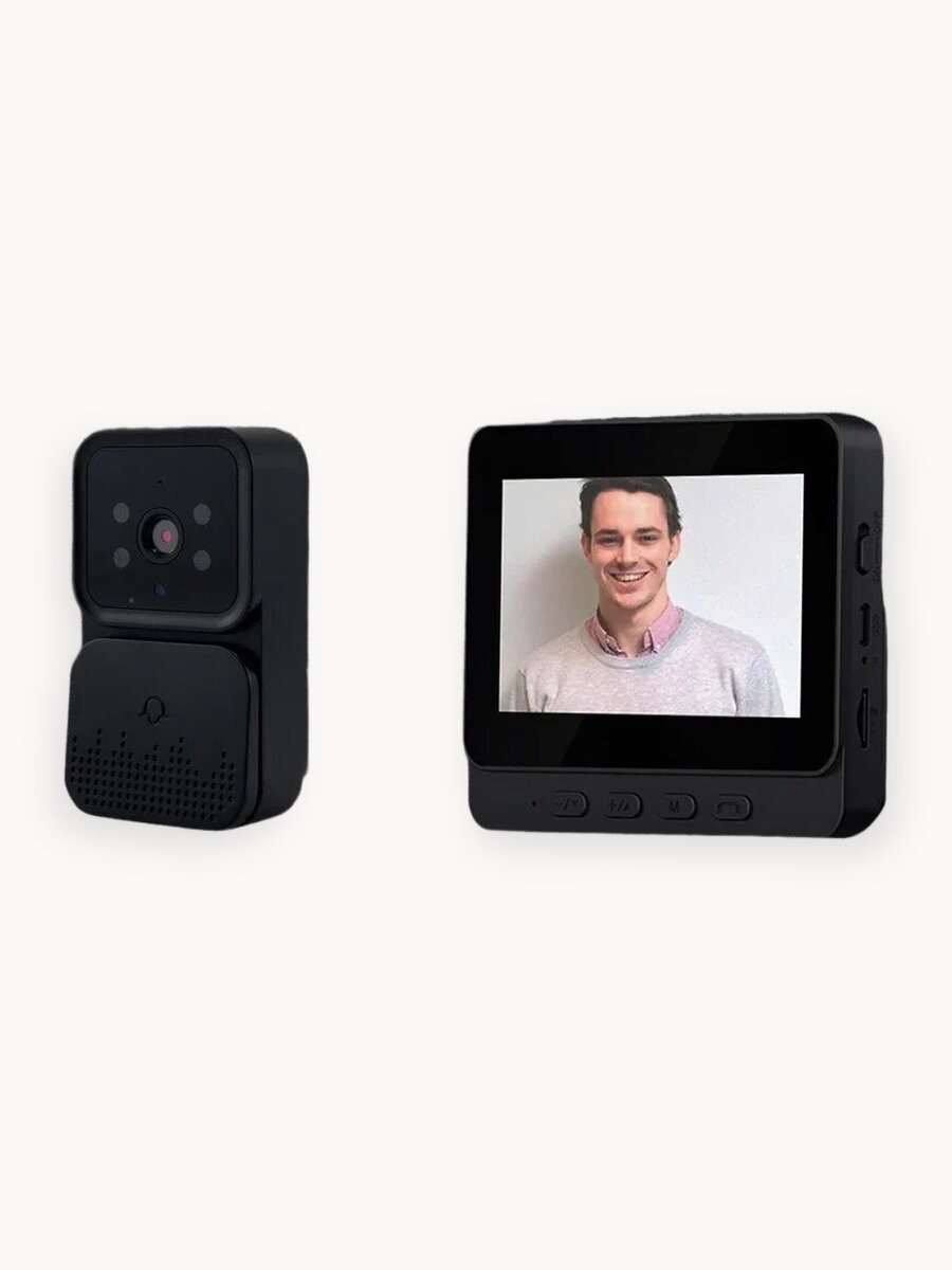 Видеодомофон беспроводной и камерой ночного видения