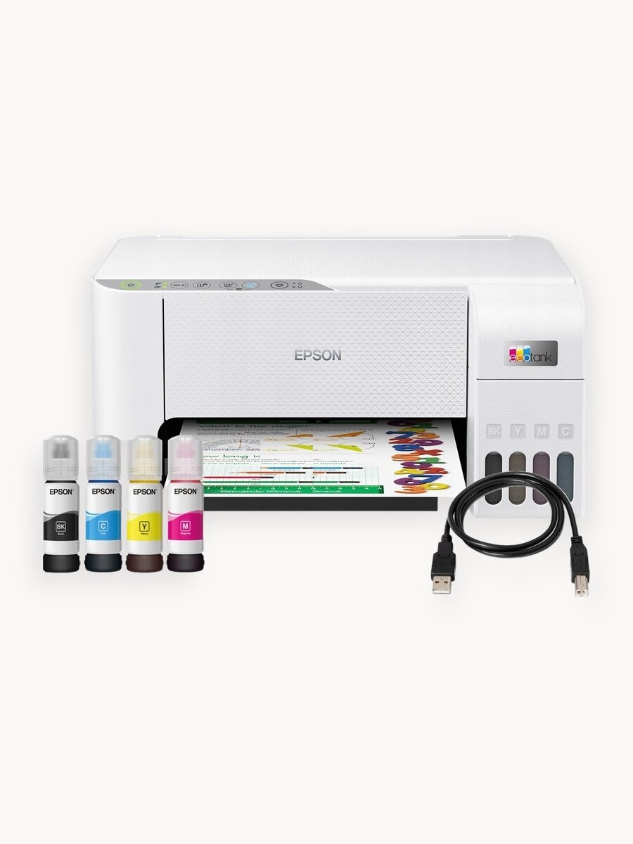 МФУ Epson L3251, Wi-Fi Direct, A4, сверхэкономичная печать цветных документов