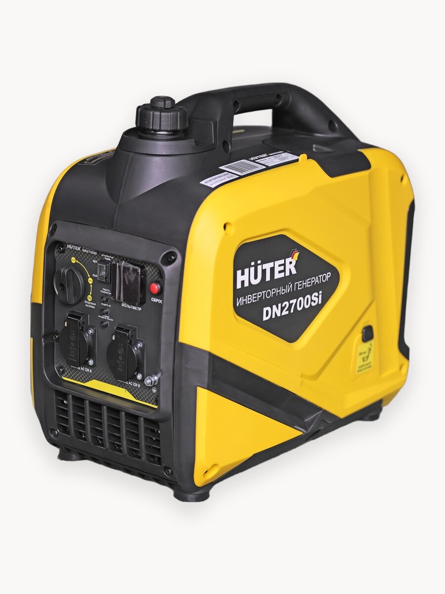 Генератор инверторный бензиновый, Huter DN2700Si, 2.5 кВт, ручной стартер