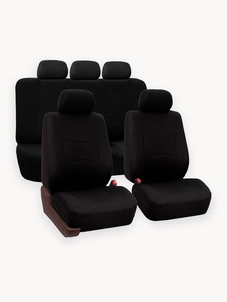 Чехлы на сиденья автомобиля Черный