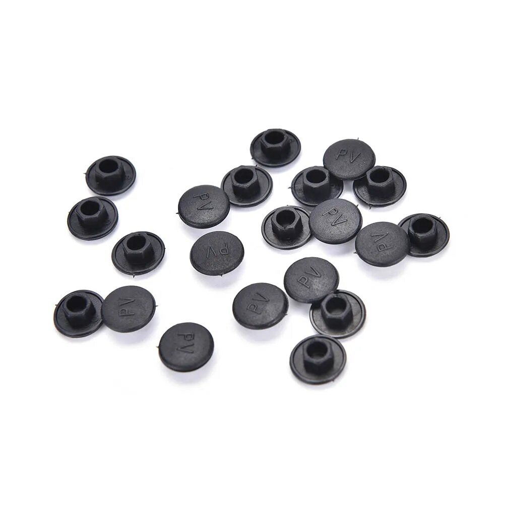 Крышки для винтов JETTING черные М5/M6/M8/M10/M12/M14 20 шт M6