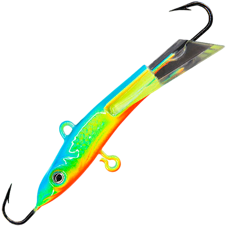 Балансир Narval Frost Husky #006-Blue Back Chartreuse - размер 70 мм.