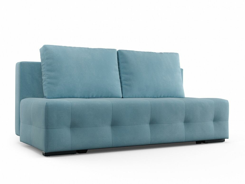 Meblevka Диван еврокнижка Марсель 1 велюр голубой