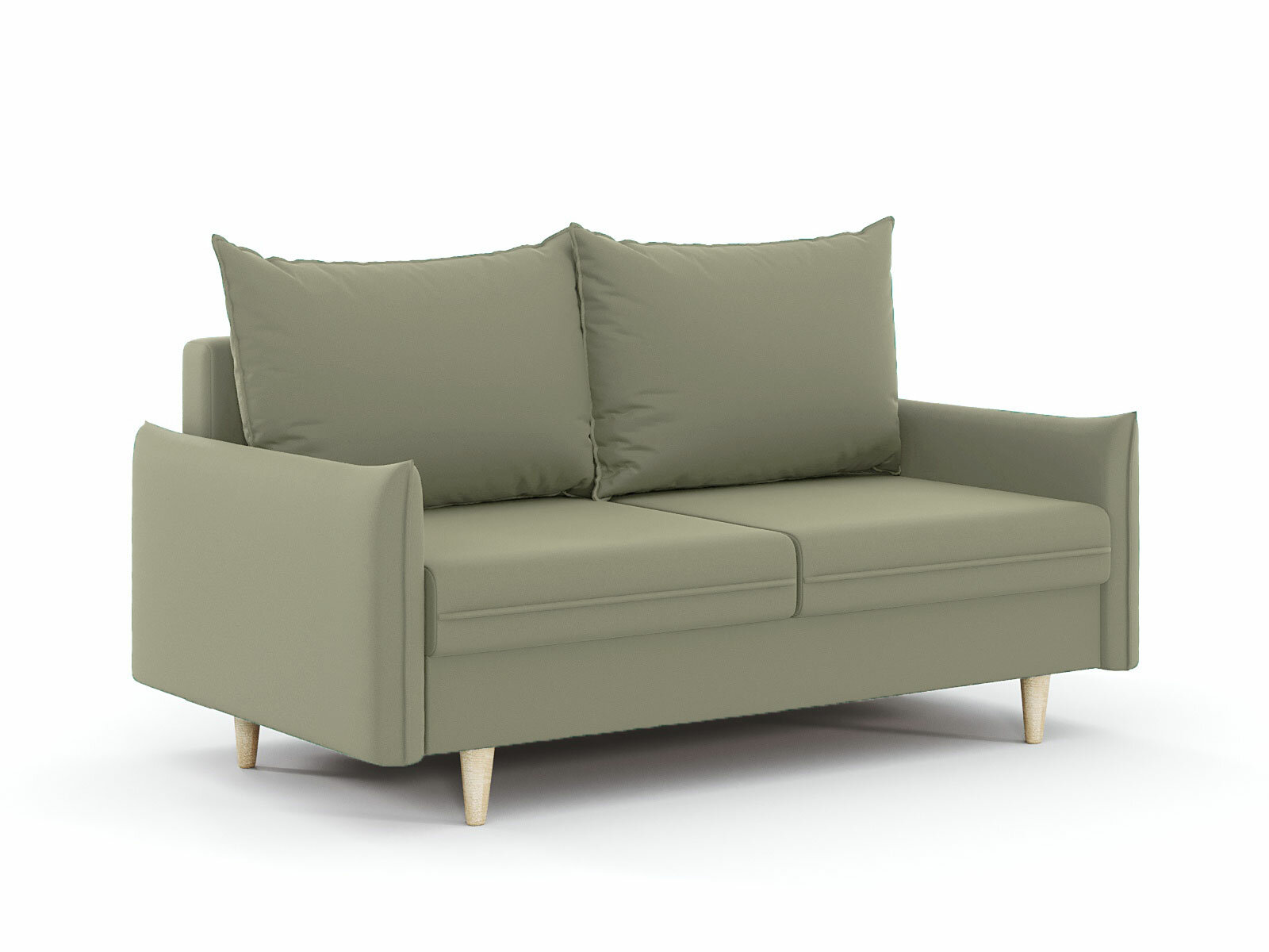 Диван раскладной Рокси бежевый 160