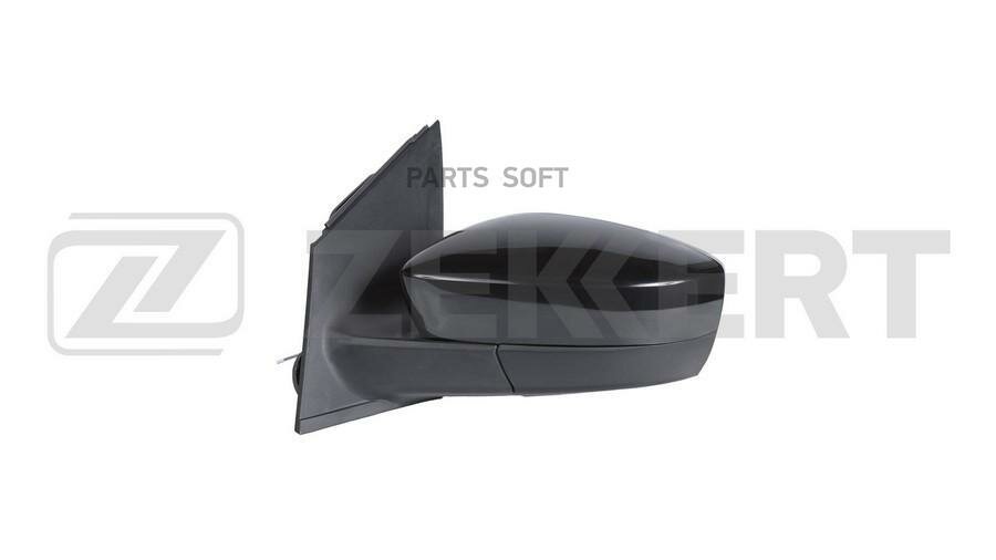 ZEKKERT SP-4147 Зеркало в сборе левое / текстурное / плоское / трос регул / VW Polo Sedan 11- ()