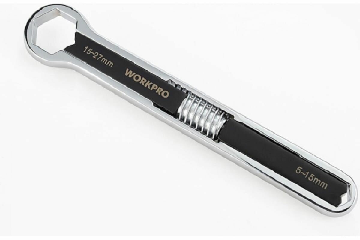 Универсальный разводной ключ WORKPRO 5-27 мм WP272016