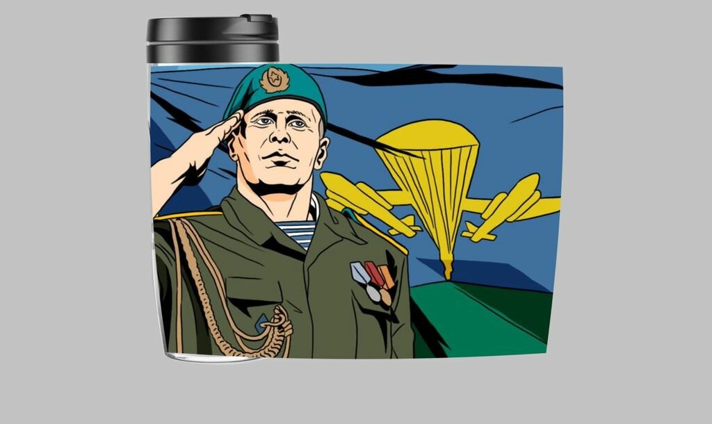 Термокружка ВДВ №10