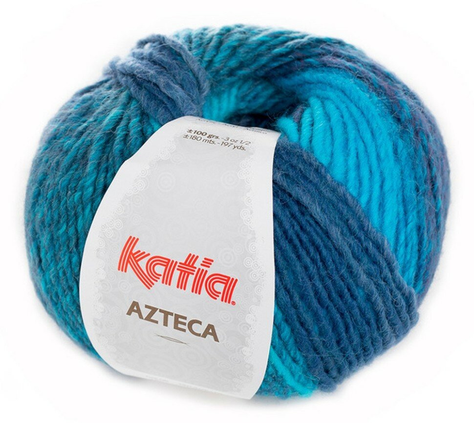 Пряжа #493.7851 Azteca 100 г 180 м Katia